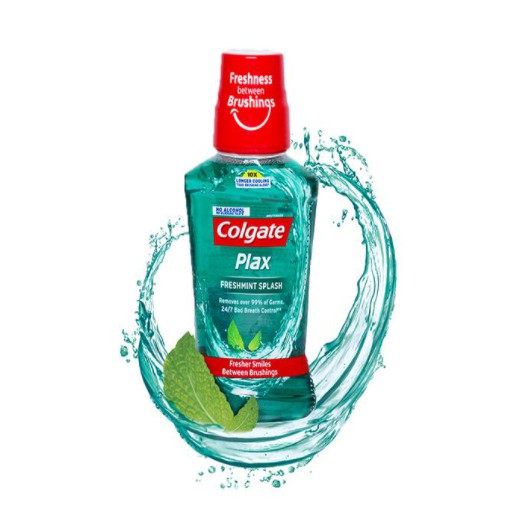 Jual Colgate Plax Mouthwash - Freshmint Splash 250 Ml | Shopee Indonesia