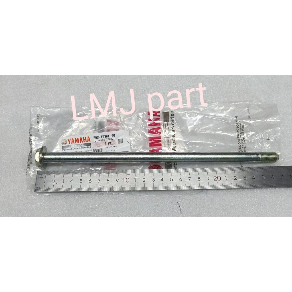 Jual AS RODA BELAKANG JUPITER MX 135 NEW NJMX DOUBLE DISK YGP 50C-F5381 ...