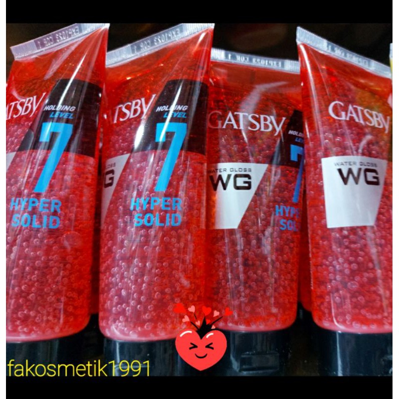Jual gatsby gel tube merah 100ml | Shopee Indonesia