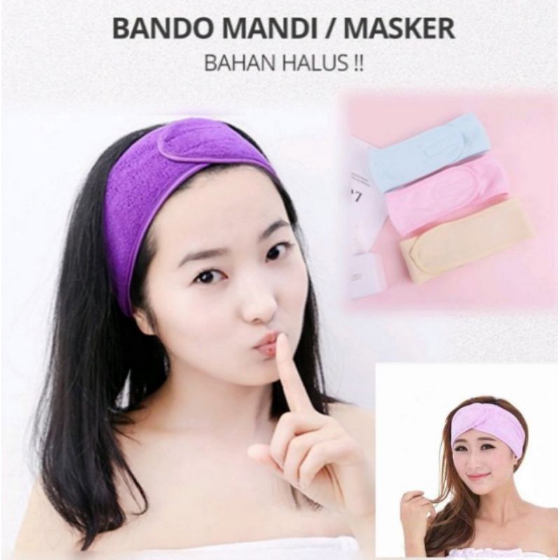 Jual BANDANA FACIAL / BANDO MANDI | Shopee Indonesia