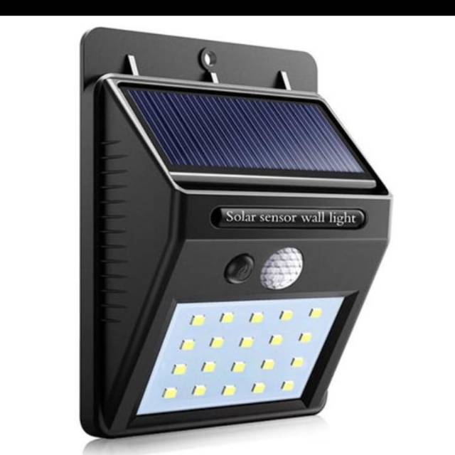 Jual Lampu solar sensor gerak LED solar cell | Shopee Indonesia