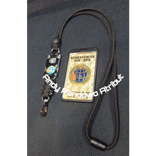 Jual Id card lanyar tactical BPN Name tag BPN plat | Shopee Indonesia