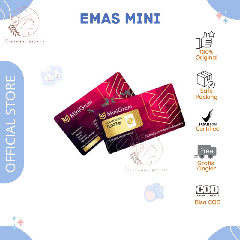 Jual Mini Gold / Mini Gram / Emas Mini 24 Karat | Shopee Indonesia