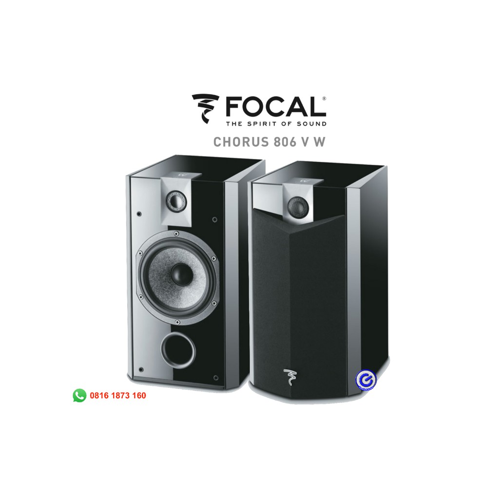 Jual Focal Chorus 806VW 806 VW pasif bookshelf speaker | Shopee Indonesia