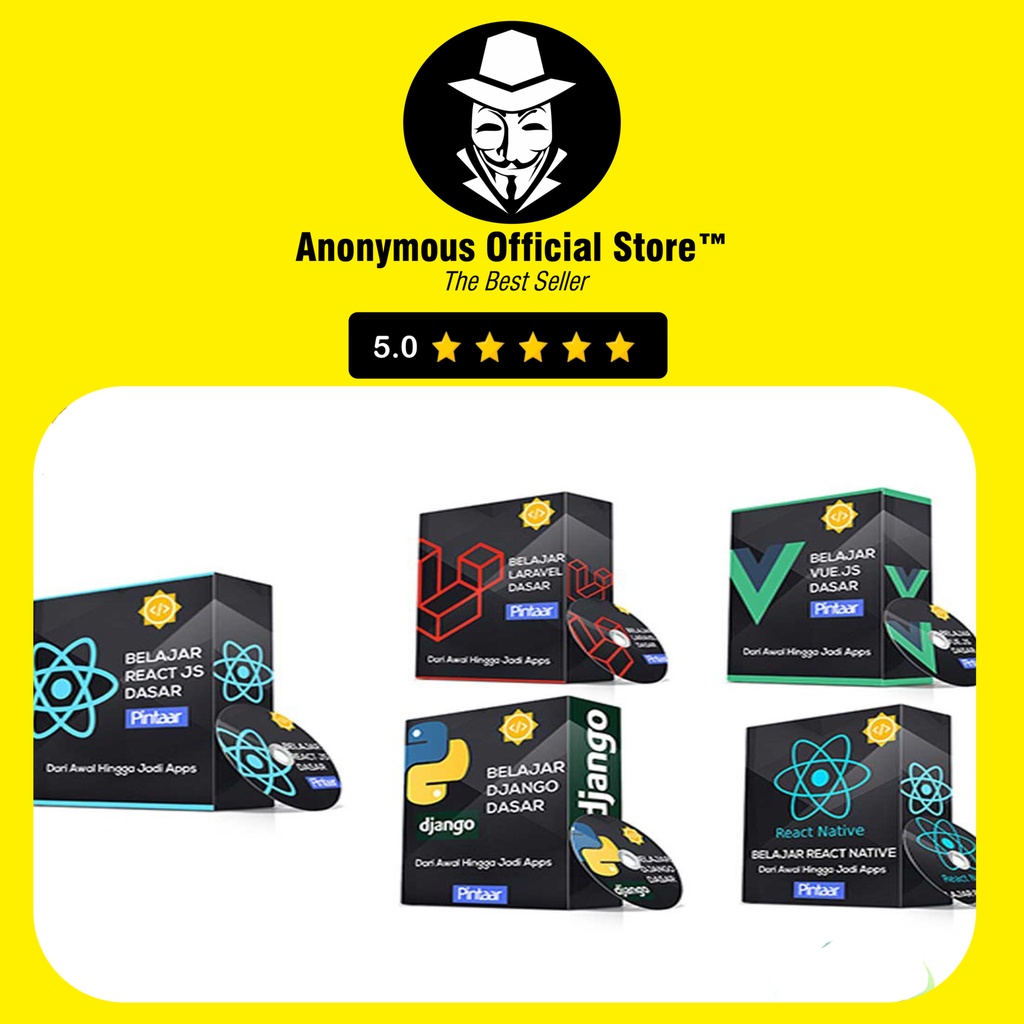 Jual KOLEKSI BELAJAR PEMROGRAMAN REACT JS NATIVE VUE JS DJANGO PYTHON ... Jual KOLEKSI BELAJAR PEMROGRAMAN REACT JS NATIVE VUE JS DJANGO PYTHON ...