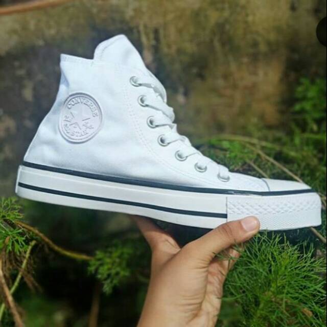 Jual Converse putih tinggi | Shopee Indonesia