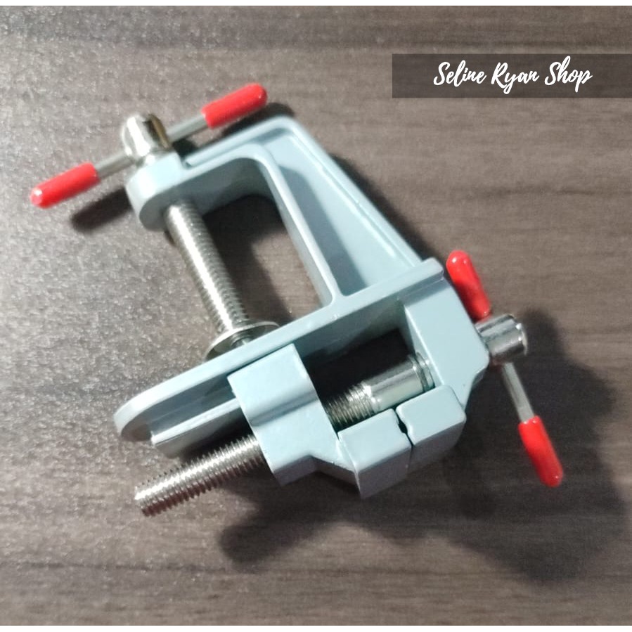 Jual Catok Mini / Catok Meja Alat Penjepit Benda Aluminium | Shopee ...