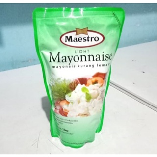 Jual MAYO MAESTRO Kemasan 1kg / MAYONNAISE / MAYONAIS Maestro Pouch ...