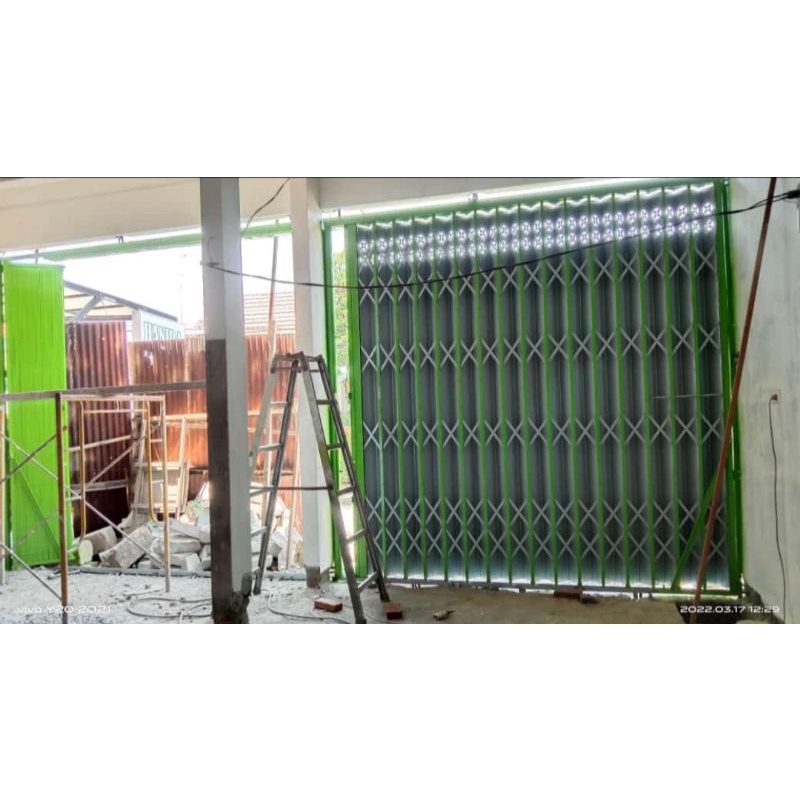 Jual pintu besi harmonika,dan pentilasi Indonesia|Shopee Indonesia