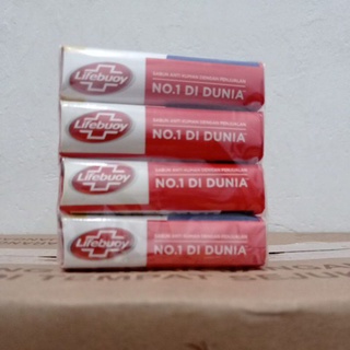 Jual SABUN LIFEBUOY BATANG 60GR WARNA MERAH / BELI BANDED 4 PCS LEBIH ...