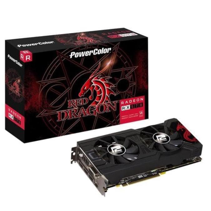 Jual Powercolor Radeon RX 570 Red Dragon 8GB DDR5 256 BIT-Dual Fan ...