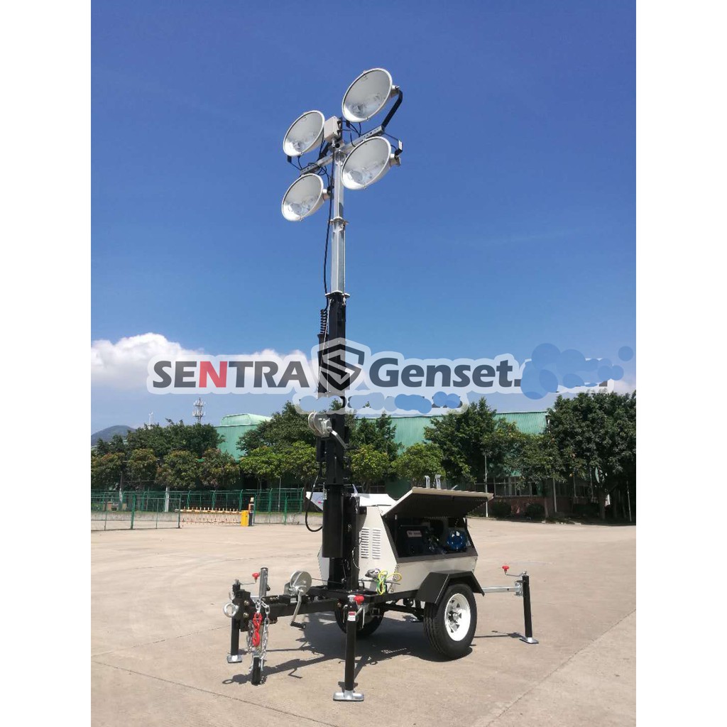 Jual Genset Tower Light Tsuzumi LT 7 tinggi 7 meter. tower lamp. Japan ...