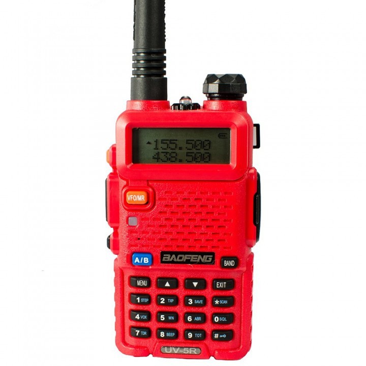 Jual BAOFENG POFUNG Radio Walkie Handy Talky HT Dual Band UHF VHF UV-5R Red | Shopee Indonesia