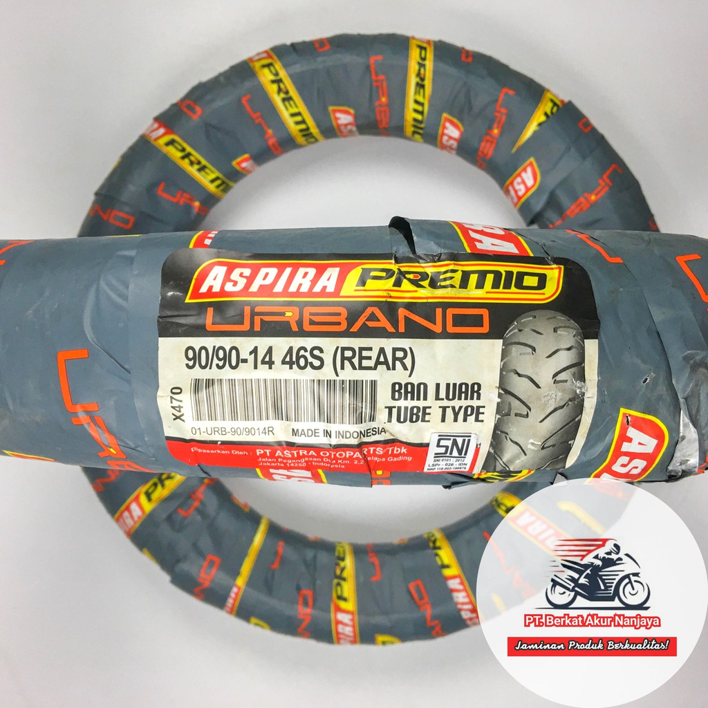 Jual Aspira Premio Urbano 90/90-14 R Ban Matic Tubetype (non tubeless) (TAHUN PRODUKSI 2018 ...