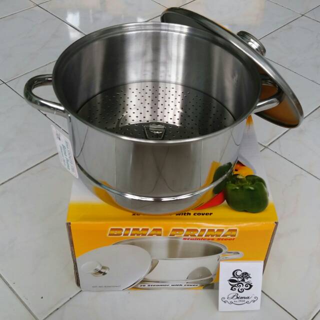 Jual Bima Prima Steamer 26 Cm (Kukusan 26 Cm) | Shopee Indonesia