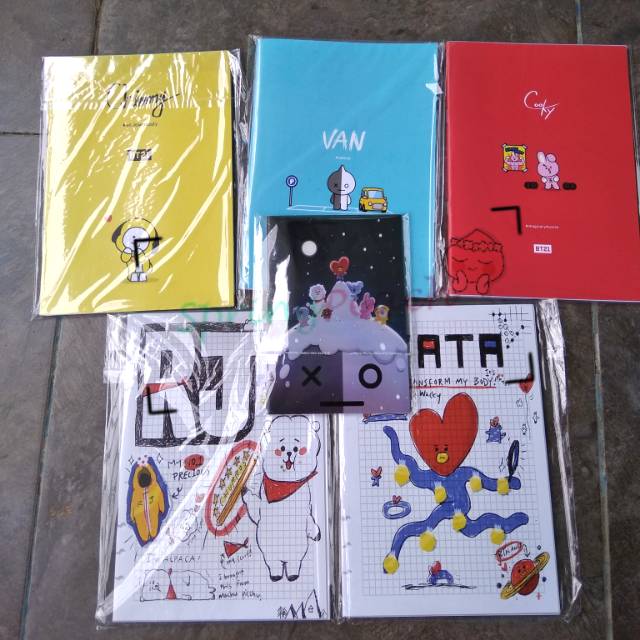 Jual BT21 NOTE BOOK | Shopee Indonesia