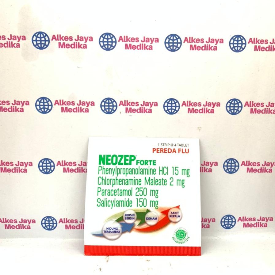 Jual NEOZEP FORTE Tablet - Obat Batuk Pilek | Shopee Indonesia