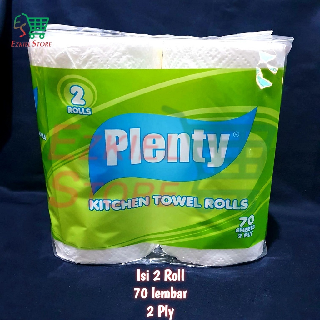 Jual Plenty® Kitchen Towel Tissue Isi 2 Roll | Shopee Indonesia