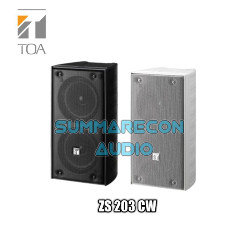 Jual SPEAKER TOA ZS 203 CW ORIGINAL 4 INCH SPEAKER | Shopee Indonesia