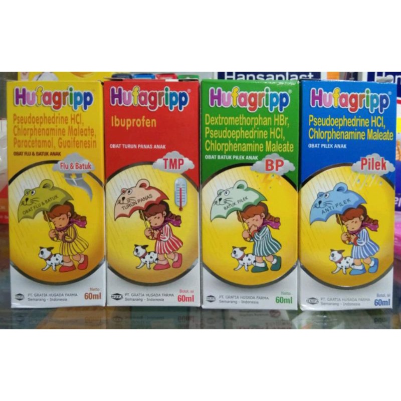 Jual Hufagrip Sirup 60ml | Shopee Indonesia