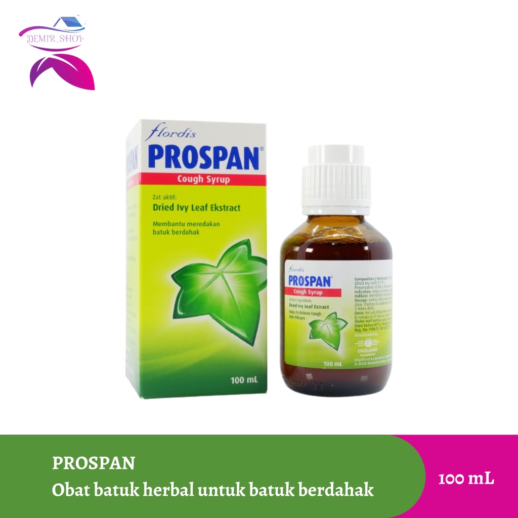 Jual Prospan Obat Batuk Sirup Herbal 100 mL / Batuk Berdahak | Shopee ...