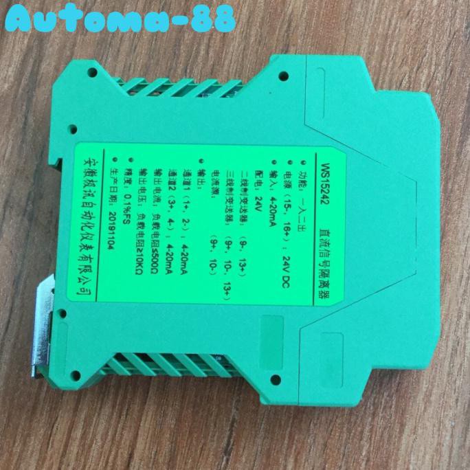 Jual Din Rail Distributor 1 Input 2 Output 4-20Ma Signal Splitter 24V Dc Automa88 Ayo Order ...