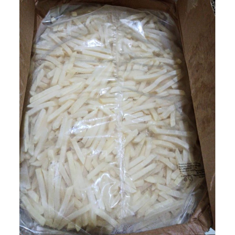 Jual Kentang Shoestring 7mm 2,5kg / Kentang goreng beku french fries ...