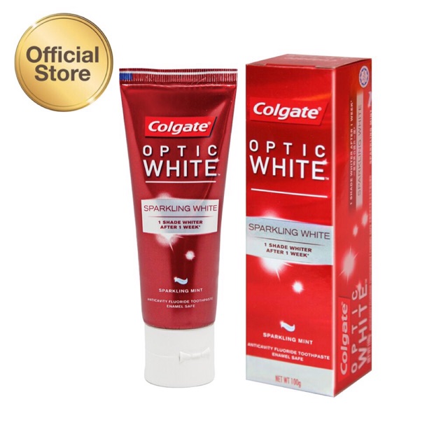 Jual Colgate Optic White Sparkling White Toothpaste / Pasta Gigi 100gr ...