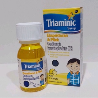 Jual TRIAMINIC KUNING / TRIAMINIC EKSPEKTORAN 60 ml SIRUP BATUK ...