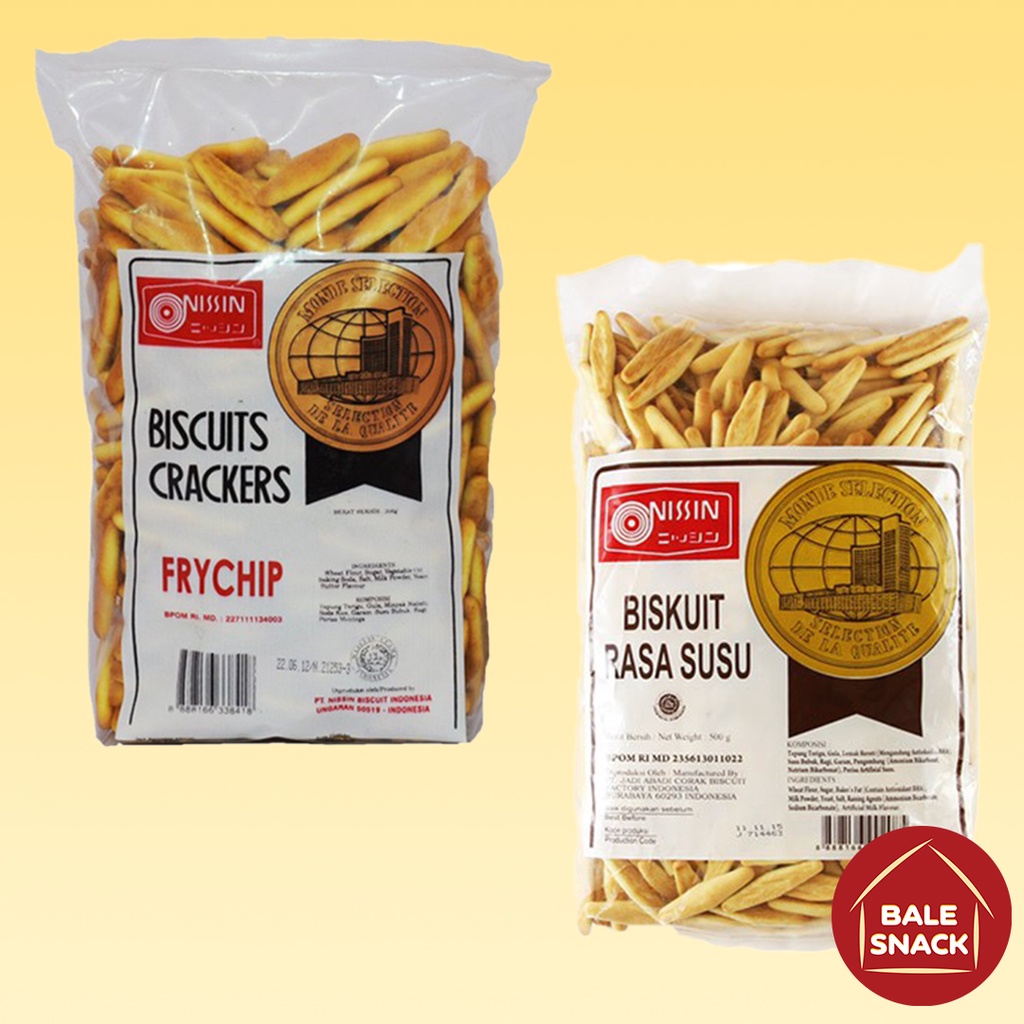 Jual Nissin - Kue Kering Frychip - Biskuit Rasa Susu - 300 Gr | Shopee ...