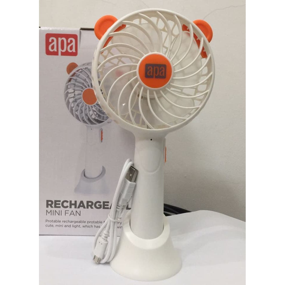 Jual APA Kipas Angin Tangan Portable Karakter Lipat Handy Mini Fan ...