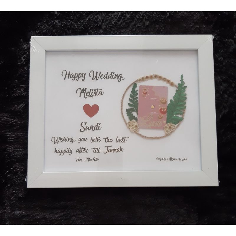 Jual BINGKAI 10R + DESIGN BUNGA RUSTIC SIMPLE CUSTOM | Shopee Indonesia