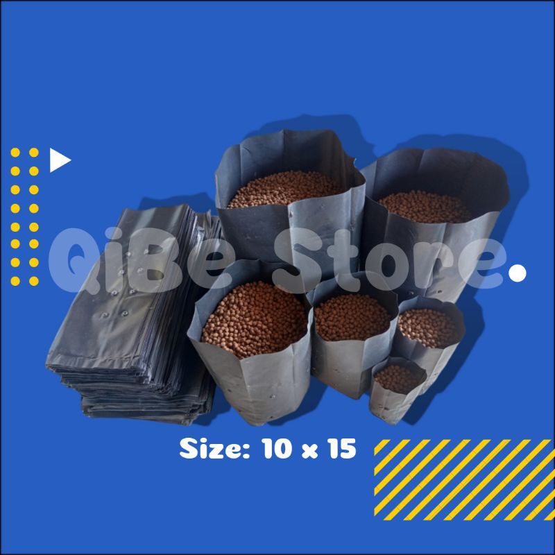 Jual Plastik Polibag / Polybag ukuran 10x15cm | Shopee Indonesia
