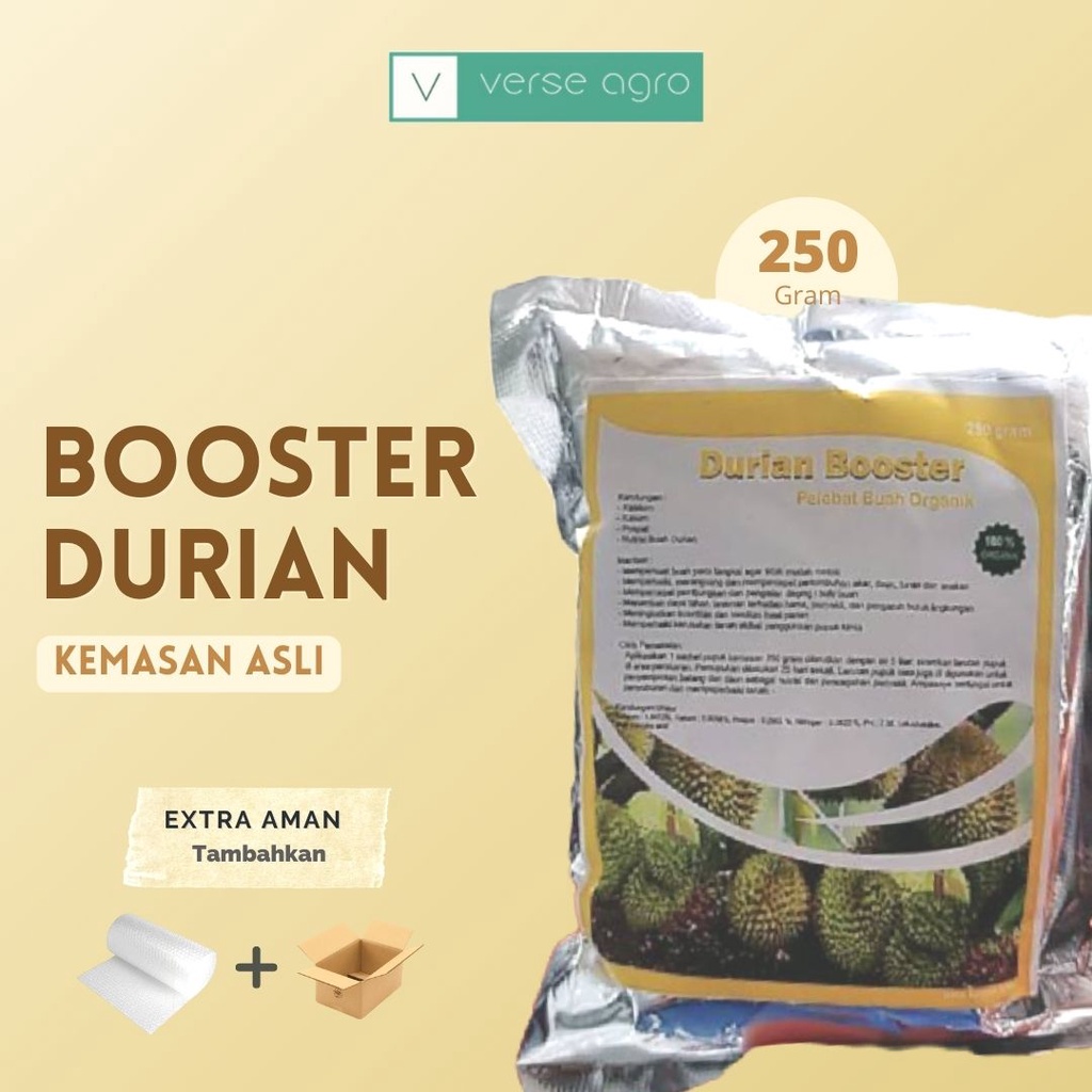 Jual Pupuk Booster Organik Pelebat Buah Durian dan Perangsang Durian Agar Cepat Berbuah Lebat ...