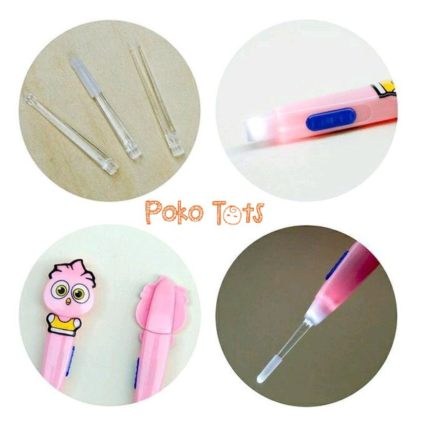 Earpick Ear pick Lampu Cartoon Pembersih Korek Kuping Telinga Anak ...