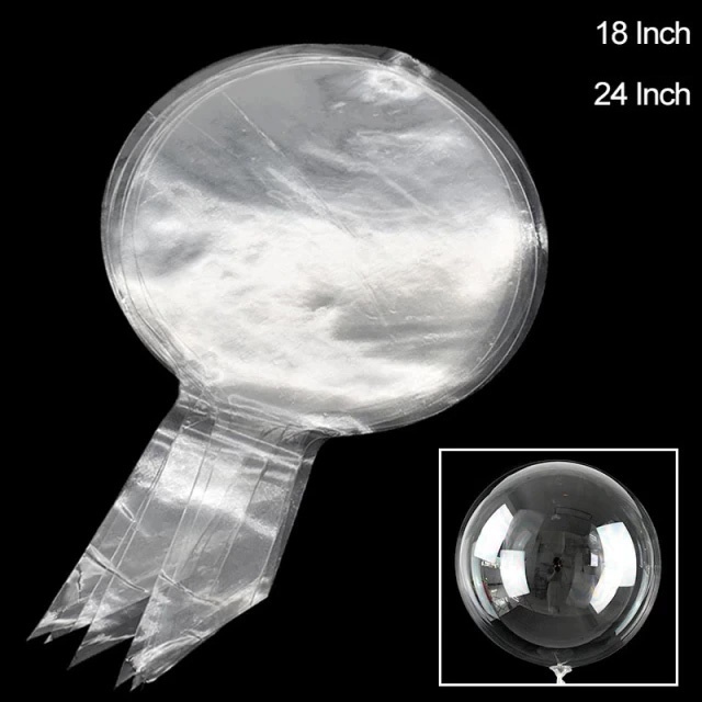 Jual Balon Transparan PVC 18/24/36 inch Balon Bening Balon Bobo ...