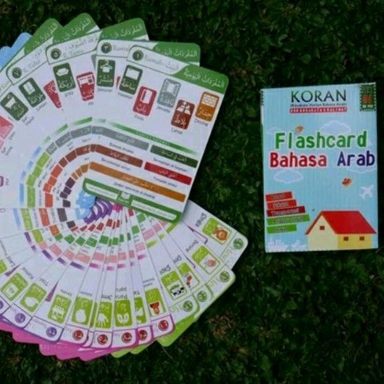 Jual Flashcard Kosakata Harian Bahasa Arab KORAN BISA seri 1 kartu ...