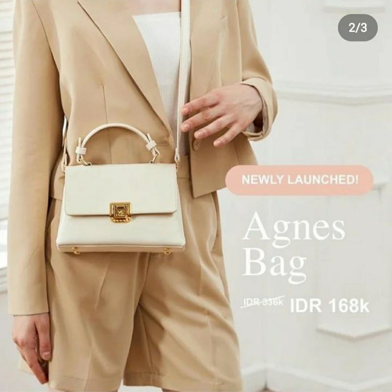 Jual Agnes Bag By Jimshoney Tas Vintage Cantik dan Elegan | Shopee ...