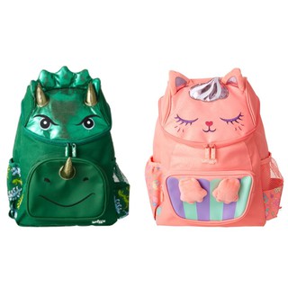 Jual Smiggle Grrr Purrr Junior Character Backpack dino dinosaur / kitty ...