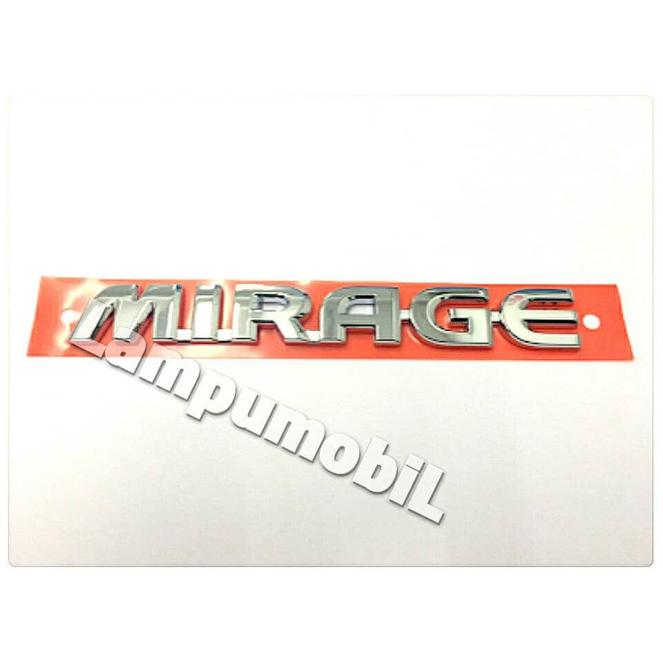 Jual Emblem Logo MIRAGE Original | Shopee Indonesia
