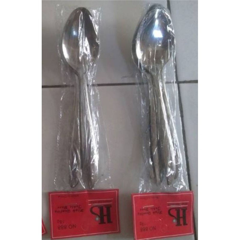 Jual Sendok Makan Stainless Murah 12 pcs | Shopee Indonesia