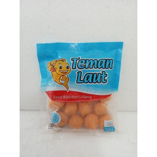 Jual TEMAN LAUT Baso Ikan dan Udang 200gr Bakso Fish Shrimp Shabu HALAL ...