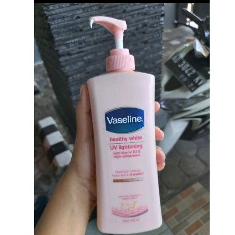 Jual Vaseline hand body lotion pump 400ml super jumbo. dan Vaseline ...