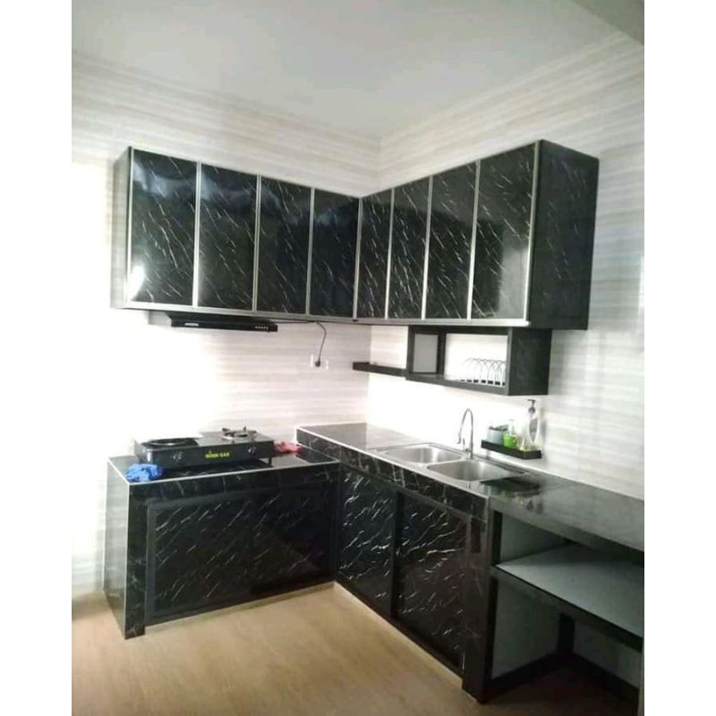 Jual KITCHEN SET murah aluminium - custom KITCHEN SET ALUMINIUM ...