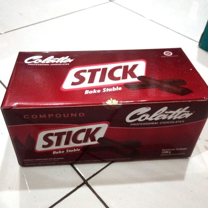 Jual Collata Stick Dark Compound/Collata Coklat Batang Stick (repack ...