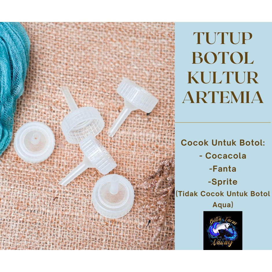 Jual Tutup Botol Kultur Artemia IMPORT MURAH Tutup Botol Kultur Artemia ...
