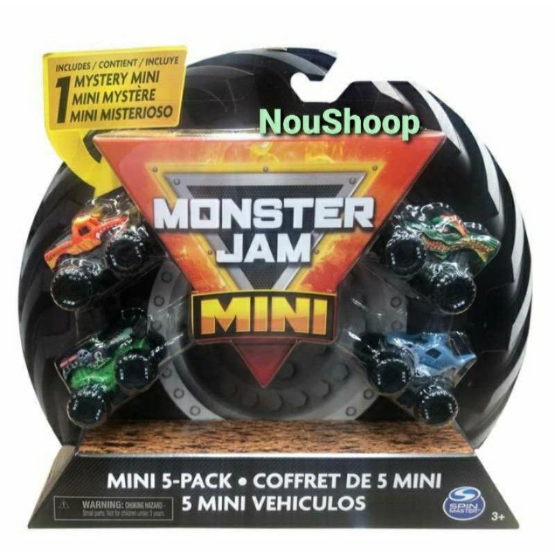 Jual Monster Jam mini scale 5pack Original | Shopee Indonesia