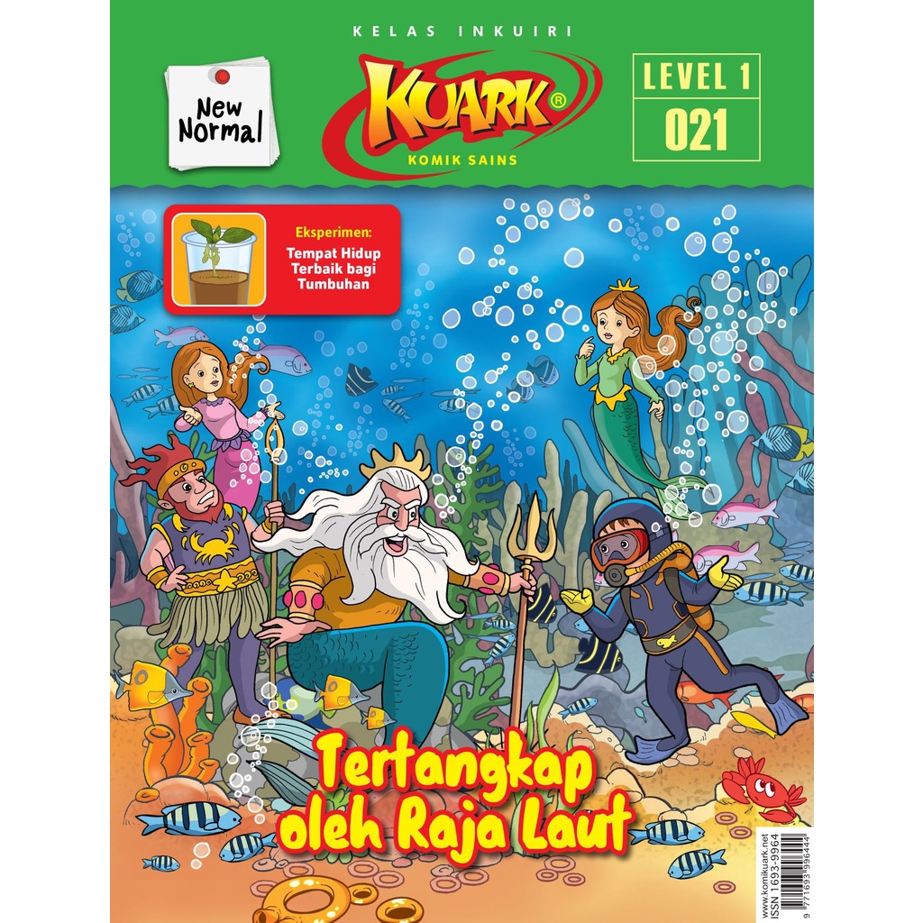 Jual KUARK Komik Sains Level I Nomor 021 New Normal - Materi OSK 2022 ...