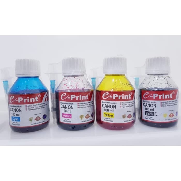 Jual TINTA PINTER CANON 100 ML / TINTA EPRINT | Shopee Indonesia