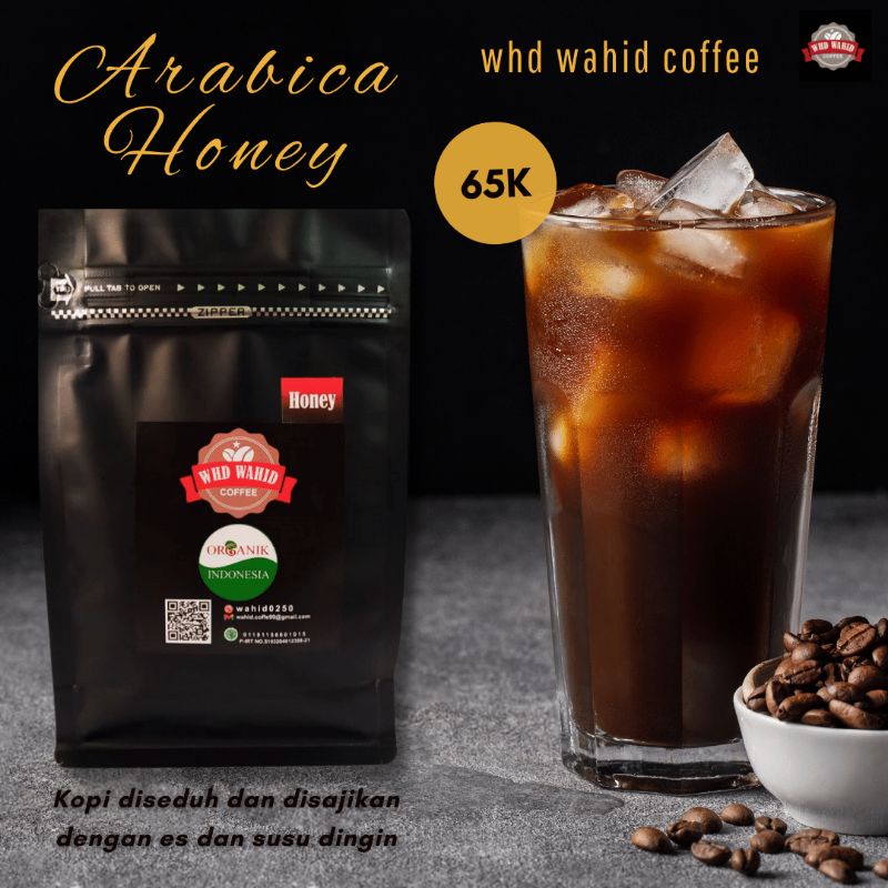 Jual KOPI ARABICA HONEY KOPI PALASARI 250 GRAM GILING SEDANG/KASAR ...